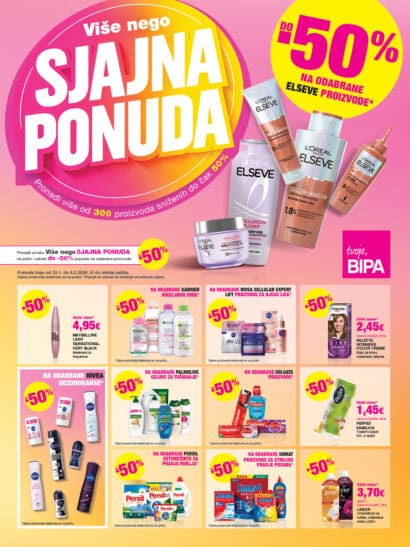 BIPA letak do 4.2.2026. - Bipa